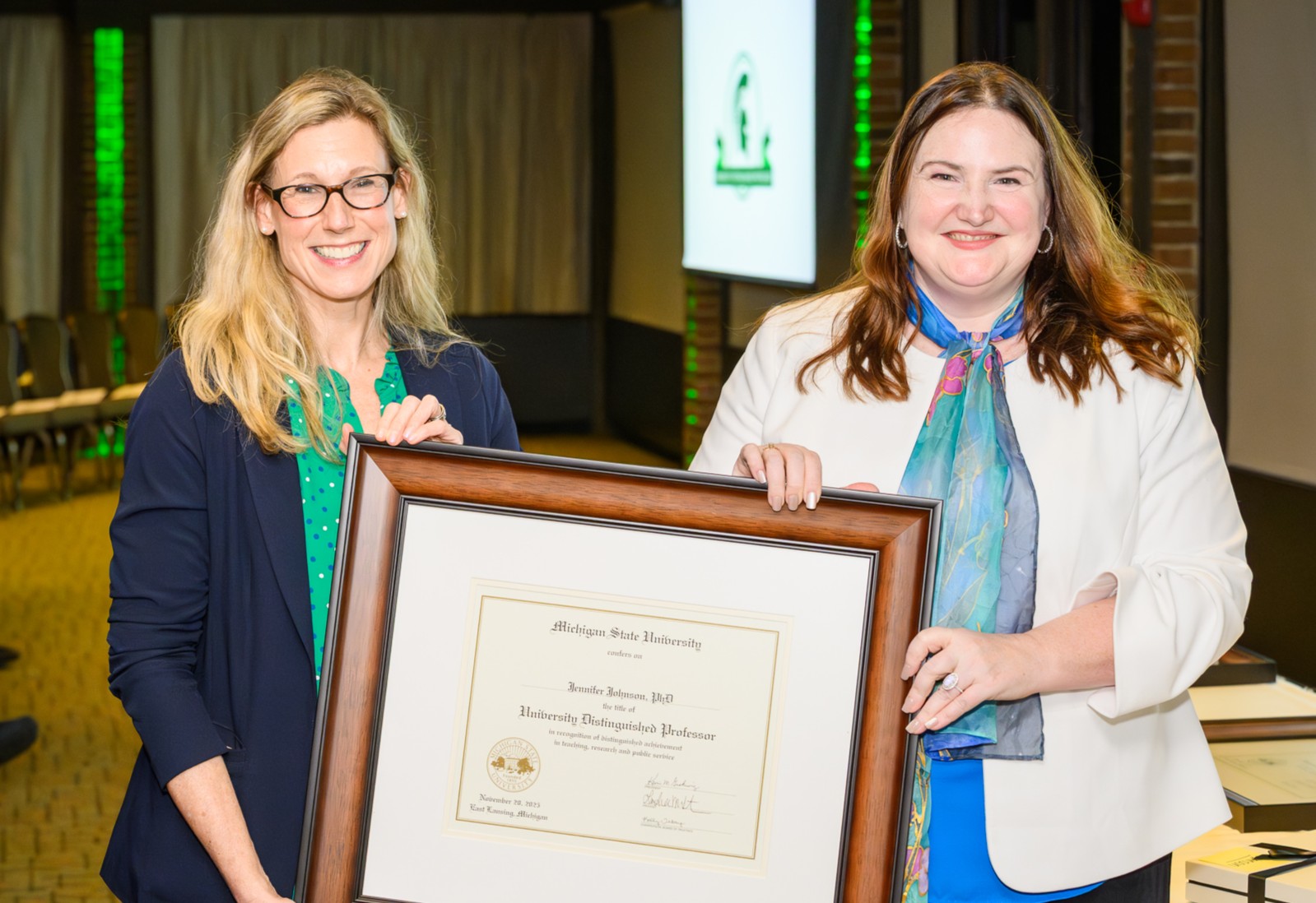 Jennifer Johnson Among 2025 University Distinguished Professors ...